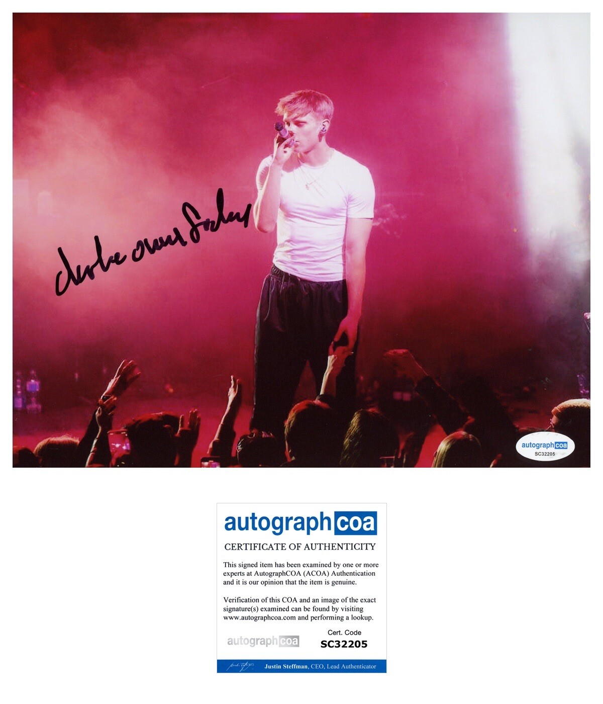 ‘Charlieonafriday’ Signed Autograph Singer 8x10 Photo Rapper ACOA ...