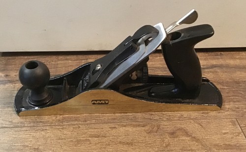 VINTAGE AMT BRASS PLATED WOOD WORKING PLANE 2 X 11 1/2” Free Ship | eBay