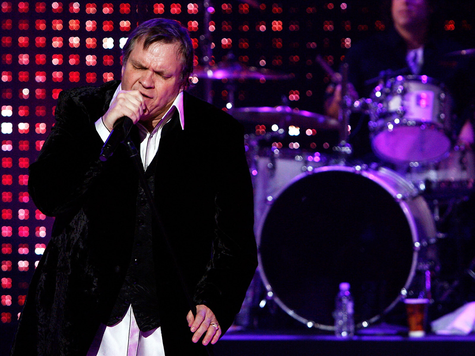 Meat Loaf Marvin Aday Live On Stage 8x10 Glossy Photo | eBay