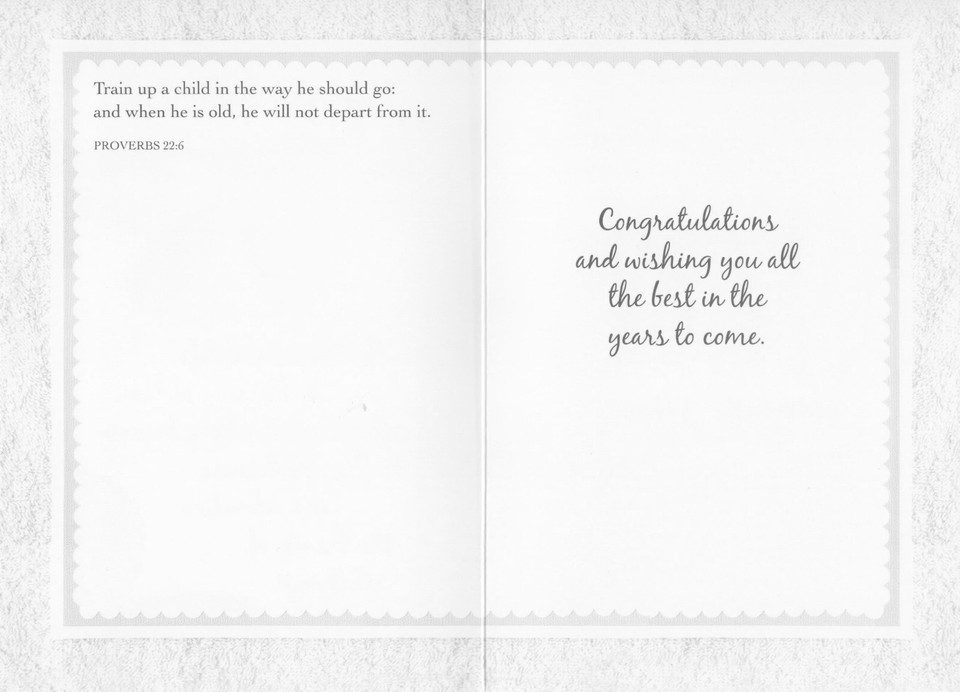 Baby Bundle Of Joy A Baby Shower Christian Scripture Greeting Card 1 ...