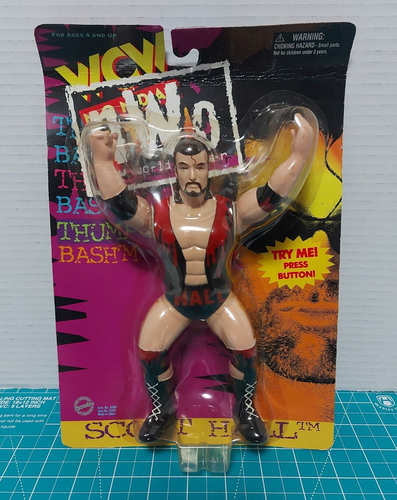 Scott Hall (Razor Ramon) Toymakers WCW Monday Nitro (NWO) 1997 Vintage ...