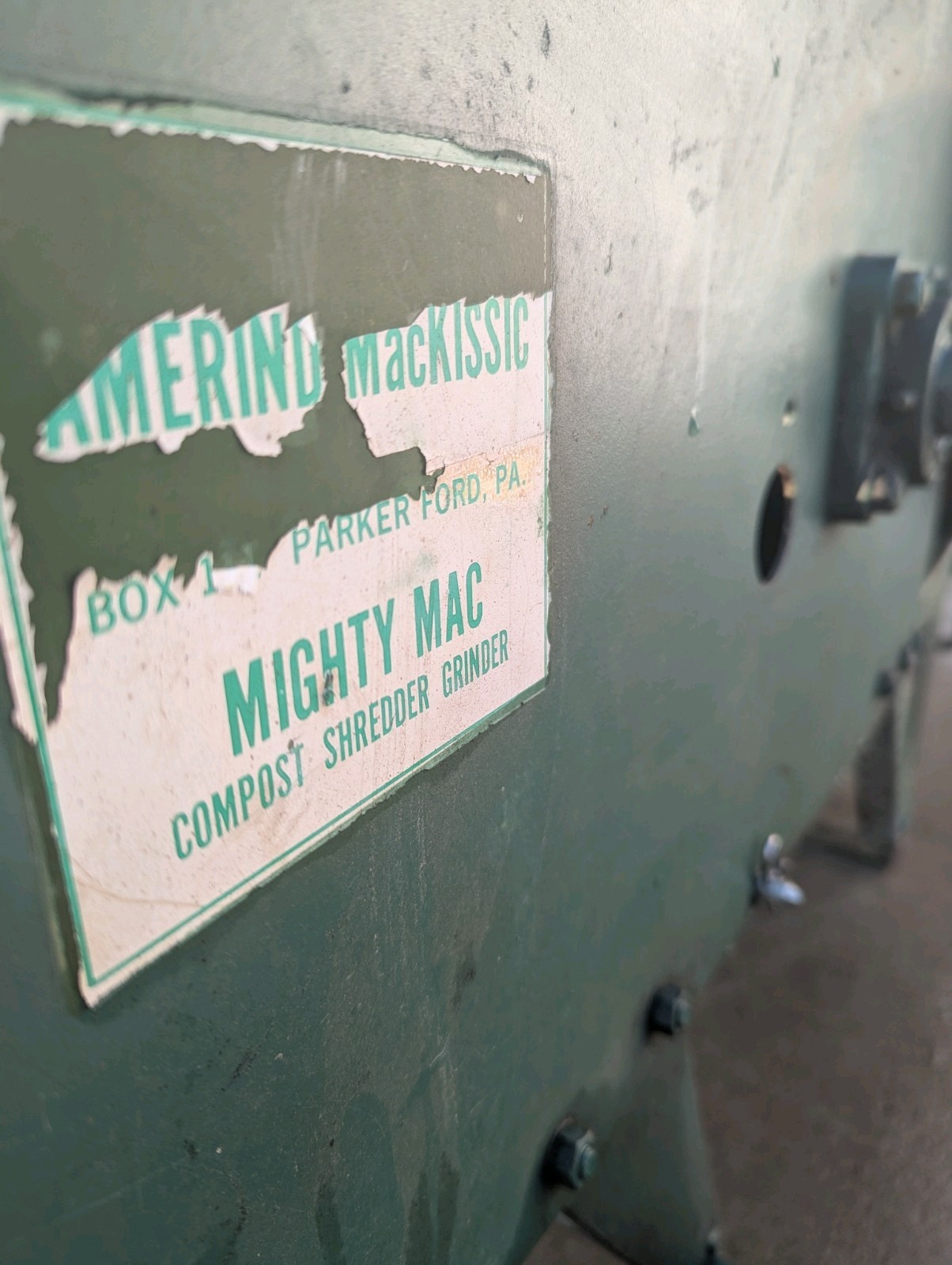 Wood Chipper Shredder Mulcher Mackissic Mighty Mac 12p Hammer Mill PRO ...