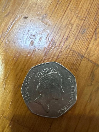 1997 UK 50p Coin – Large Britannia Design – Collectible Vintage Fifty ...