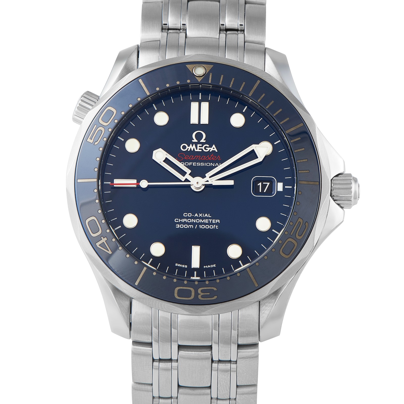 Omega Seamaster Diver 300M Steel Watch 212.30.41.20.0… - Gem