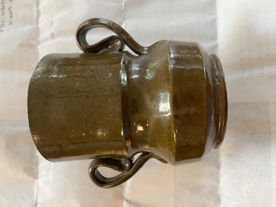 George E Ohr Two Handle Earthenware Vase | eBay