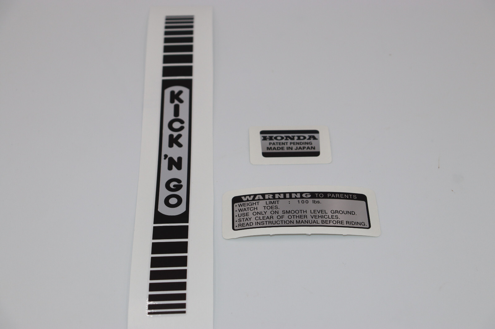 Honda Kick n Go Decal SET | eBay