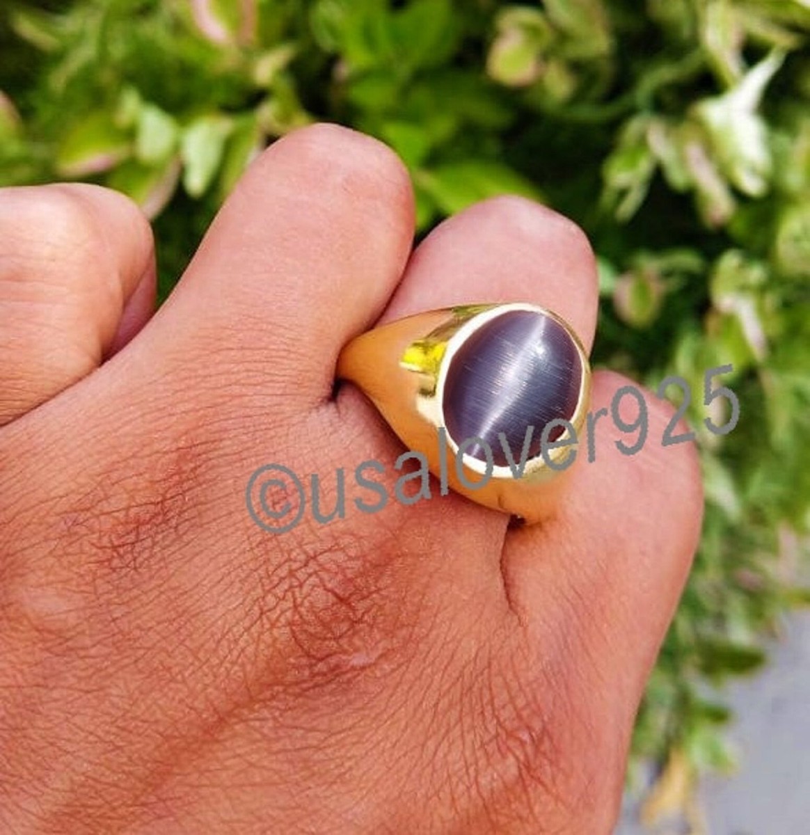 Cats Eye Stone Ring