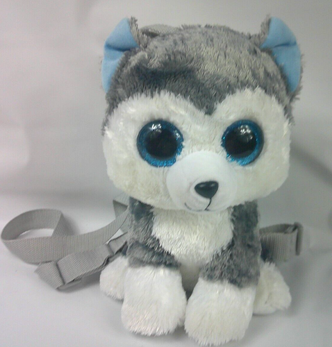 TY Beanie Boos 2018 Husky Dog Slush Plush Backpack Stuffed Animal 10 ...