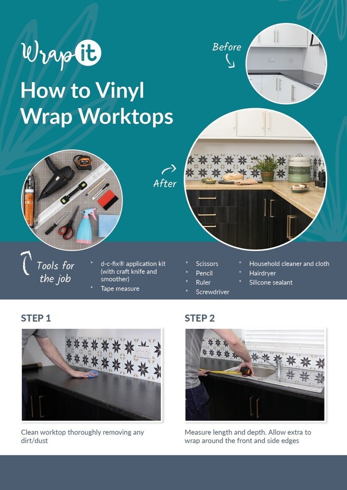 67.5cm wide dc fix ROMEO SILVER sticky back plastic worktop wrap longer ...