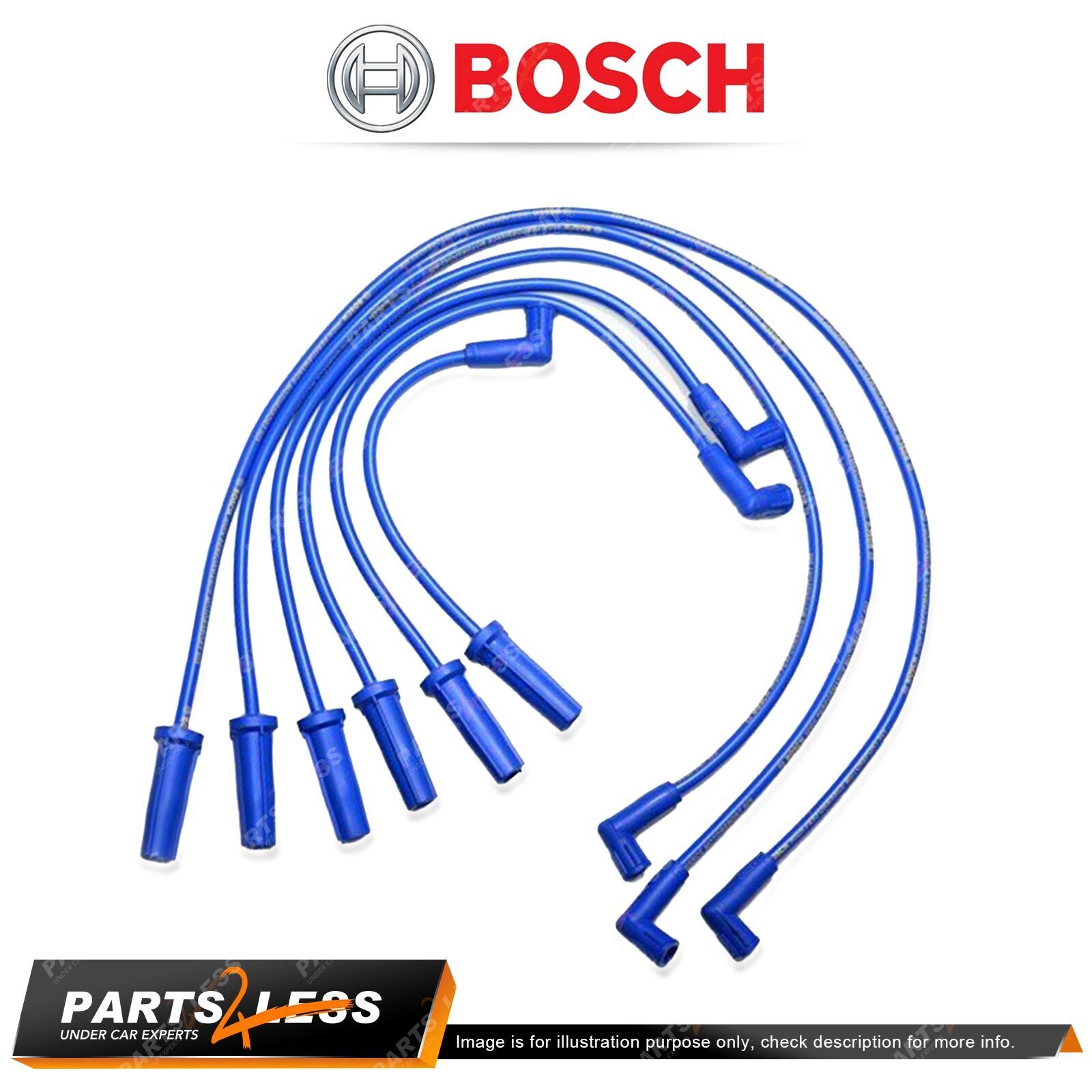 Bosch Motor Sport Ignition Leads B6121HP High Efficiency Ignition Cable ...