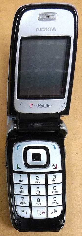 Nokia 6101b - Blue Faceplate ( T-Mobile ) Rare Cellular Flip Phone ...