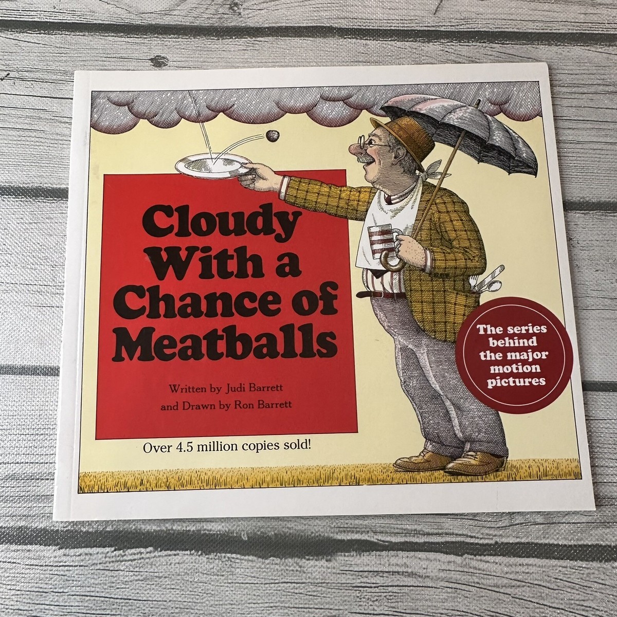Cloudy With A Chance Of Meatballs Book Cover