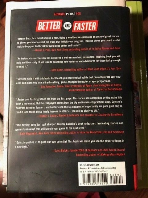 Better and Faster : The Proven Path to Unstoppable Ideas by Jeremy ...