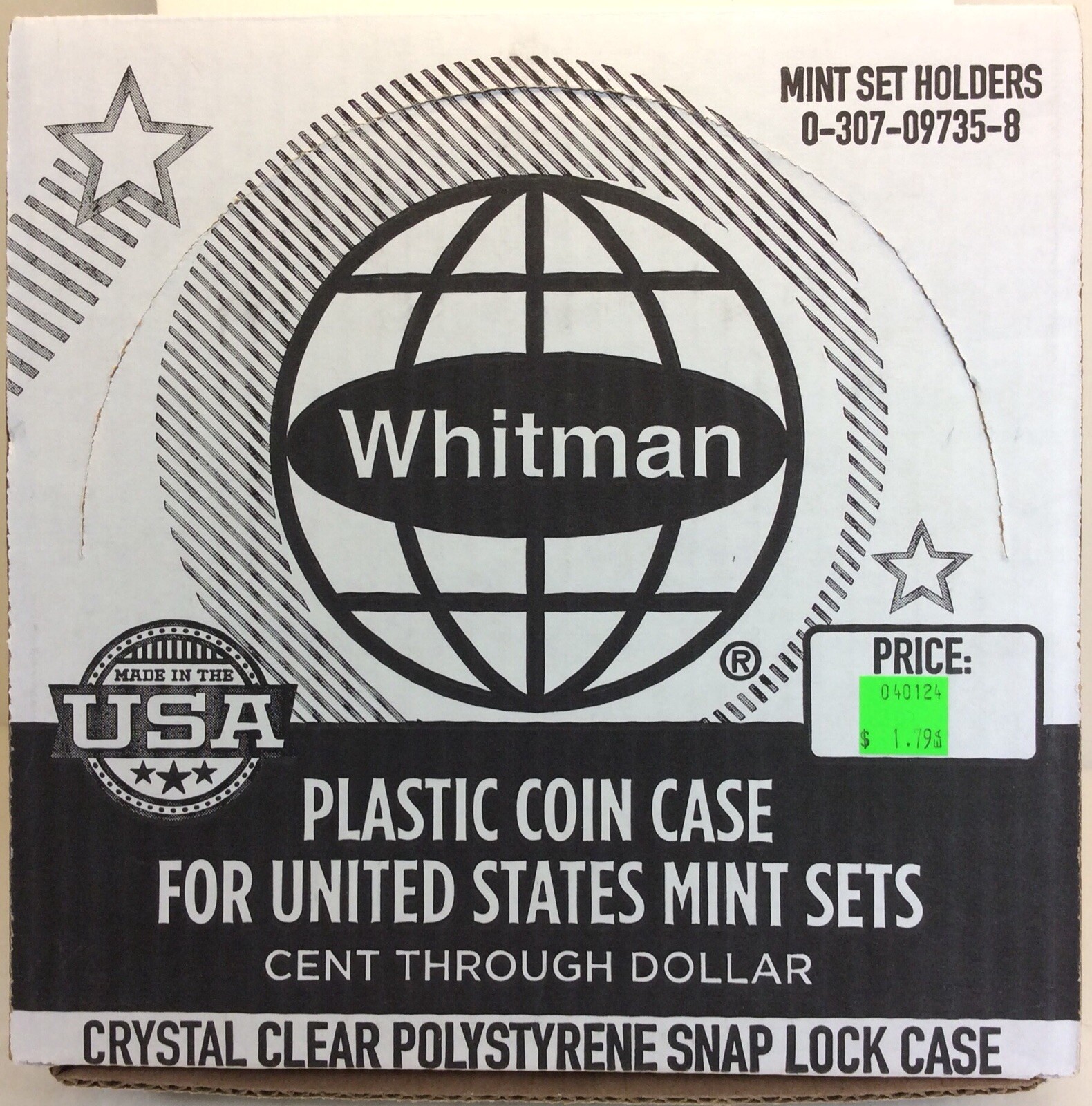 Whitman 9735 2 x 7-3/4” Plastic Coin Holder Cent - Large Dollar (1) | eBay