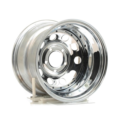 U.S. Wheel 97 Series Chrome Modular Wheel 15"x10" 5x4.75" BC Set of 2 ...