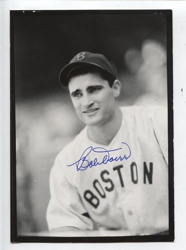 Bobby Doerr Red Sox Portrait Auto Photo B & E Hologram | eBay