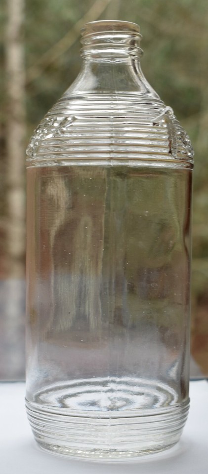 Embossed Glass Texize Bottle Ringed Knox Glass Antique Vintage | eBay