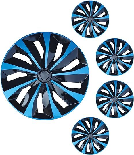 16" Blue Set of 4 Wheel Cover Full Rim Hub Caps fit R16 Tire Grand ...