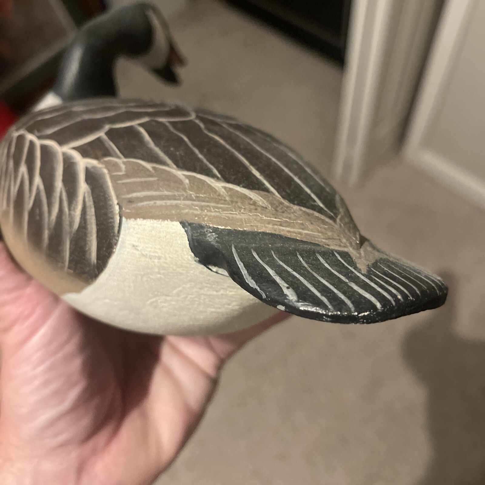 Vintage Lem Ward Goose Decoy signed Lem And Steve Ward Crisfield | eBay