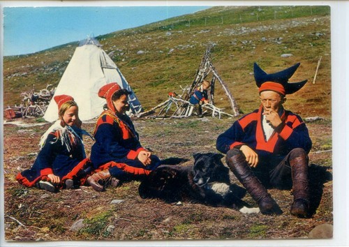 CP Novège - Norge - Norway - Lapps at their tent | eBay