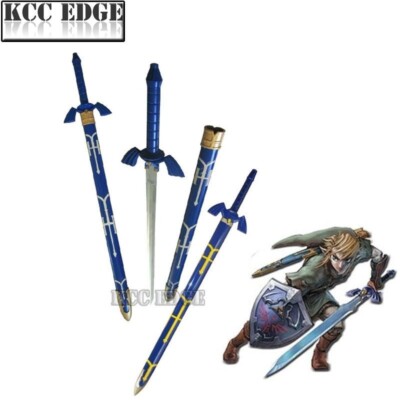 RAZOR SHARP 39" Zelda Twilight Princess Link REAL Master Sword XMAS ...