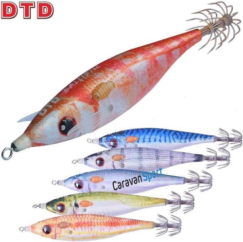 DTD BALLISTIC REAL FISH 3.0 TOTANARA EGI PESCA SEPPIE CALAMARI ESCA ...