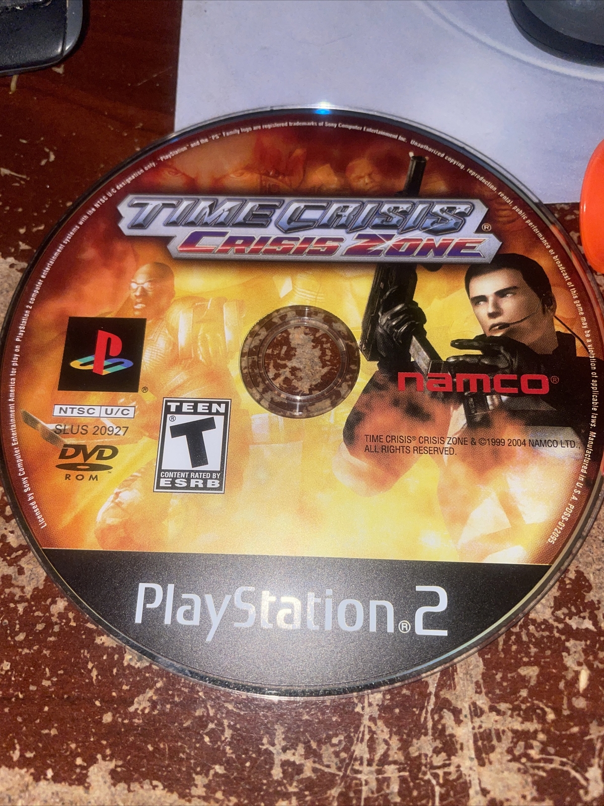 Time Crisis: Crisis Zone + Guncon 2 (PlayStation PS2) Bundle No Box Or ...