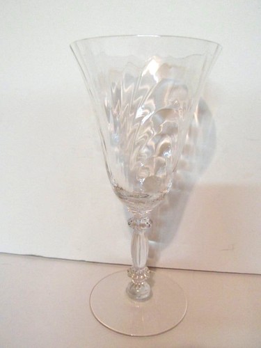 Mint Cambridge Clear Caprice pattern 7 5/8" Water Goblet Stem 300 | eBay
