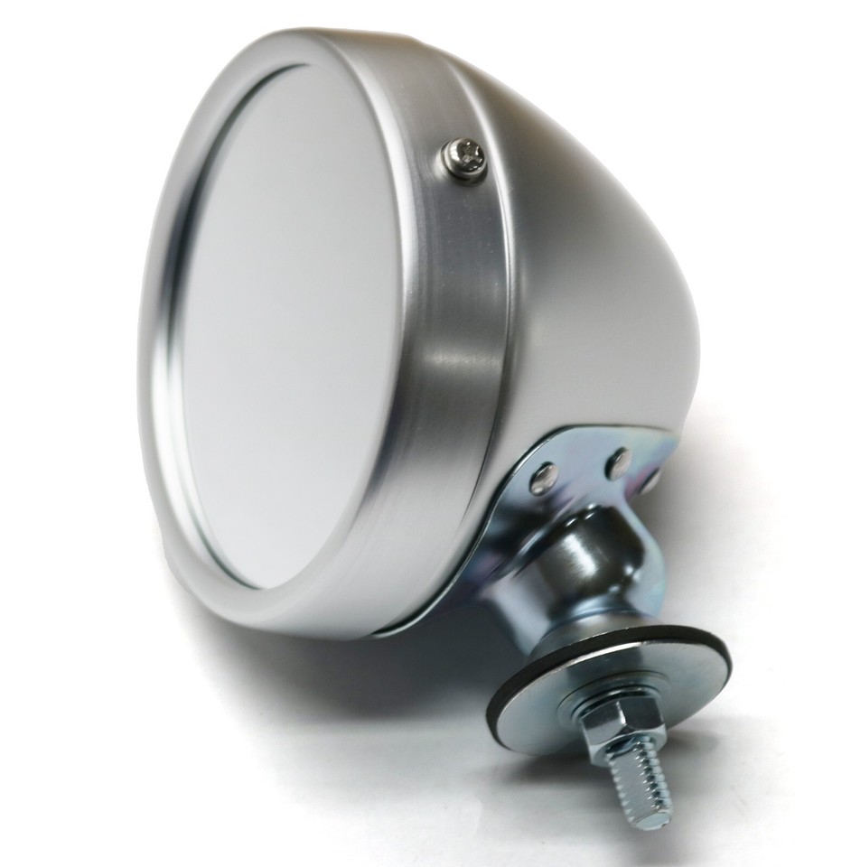 NEW Raydot Classic Style Spun Aluminum Bullet Mirror Fender / Door ...