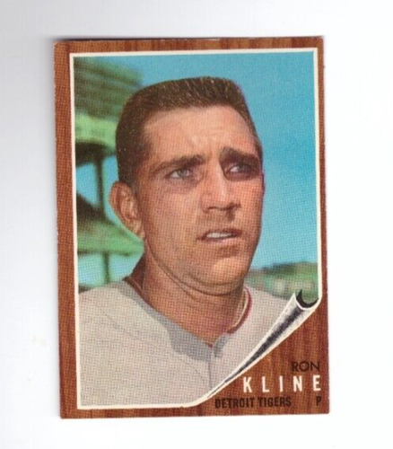 1962 Topps Baseball card #216 Ron Kline Tigers | eBay