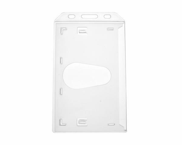 Enclosed Security Card Holder Premium ID Card Pass Badge Holder - FREE ...