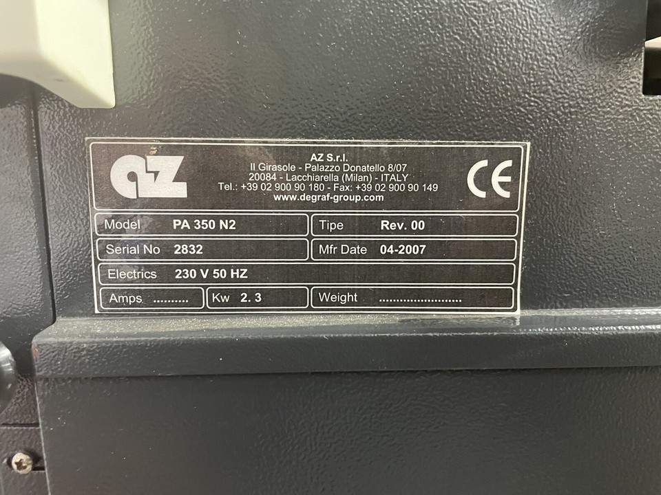 Jet PA-350 N2 - Water Wash Photopolymer Processor - NEW / DEMO FREE S&H ...