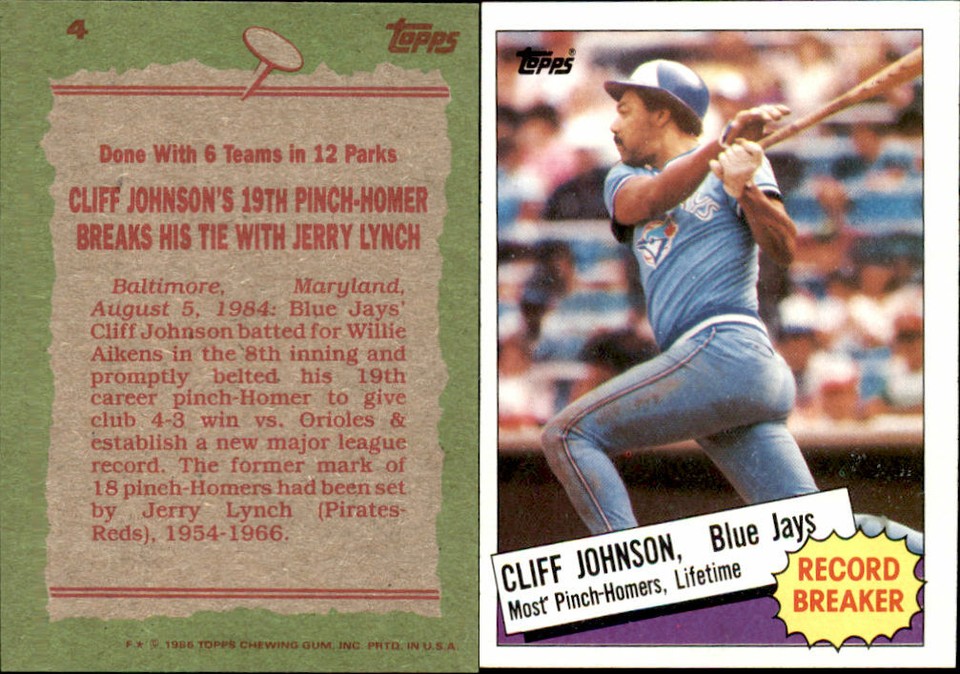 1985 Topps Baseball Cards Complete Your Set U-Pick #'s 1-200 NM/MINT | eBay