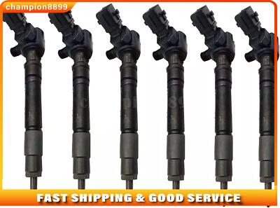 6pcs Fuel Injector 23670-0E070 For Toyota Hiace Hilux 2.5D 2KD-FTV 2GD ...