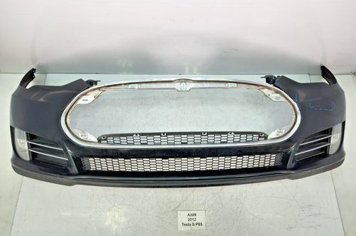 2012-2016 OEM Tesla Model S Front Bumper Cover Panel Green PMSG NOTE ...