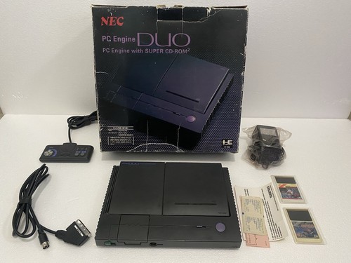 NEC PC Engine Turbo Duo Boxed Console RGB (Not Working) | eBay