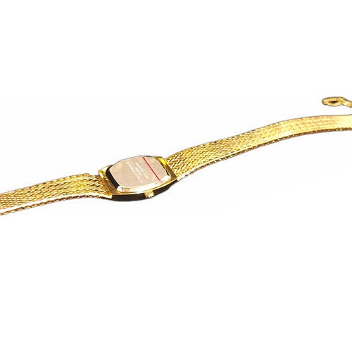 Vintage Women’s XAVIER Quartz Diamond Black Dial Goldtone Watch New OGP ...