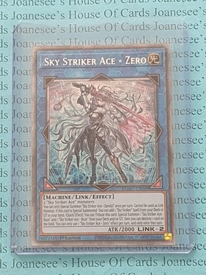 DUAD-EN049 Sky Striker Ace = Zero Starlight Rare Yu-Gi-Oh Card 1st New ...