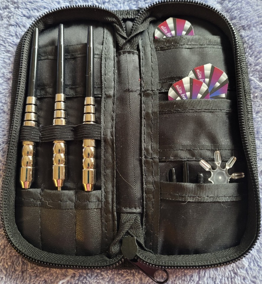 Professional Dart Sets: includes 2 cases, darts, flights & accessories ...