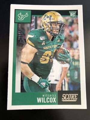 2020 Score Football Mitchell Wilcox South Florida Bulls Rookie RC #409 ...