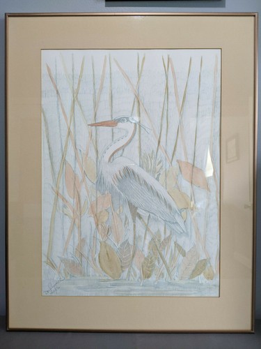 Don Russell Print "The Great Blue Heron" Signed & Numbered Limited ...
