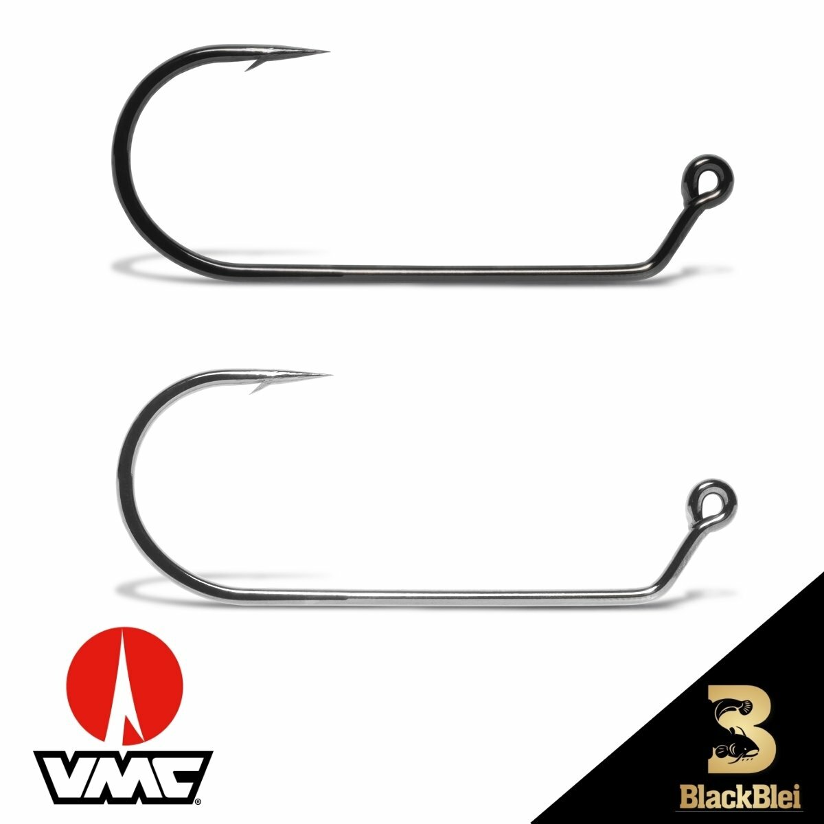 VMC Jighaken 7161 TI o. BN f. Bleigussform, Jigköpfe, Jig Hook ( Art ...