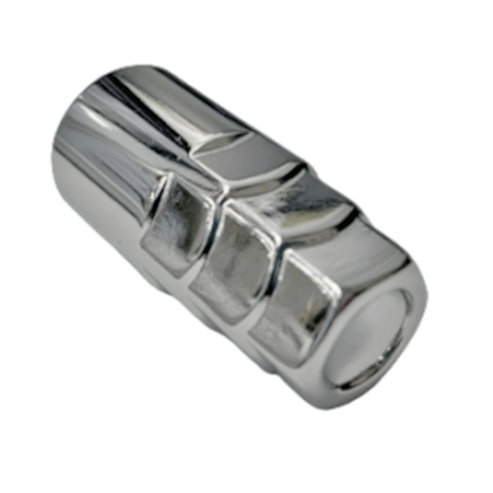 5x 1/2" Wheel Nuts Spline Drive Tuner lug Nut Charome + 7 Spline Key ...