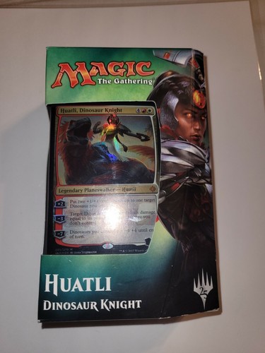 Ixalan Planeswalker Deck Huatli Dinosaur Knight MTG English Sealed | eBay