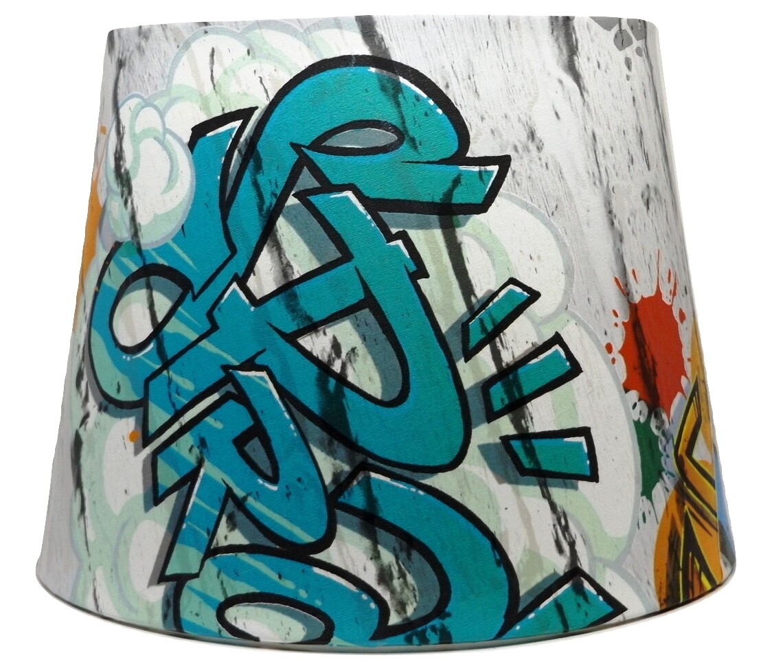 Graffiti Lampshade Surface