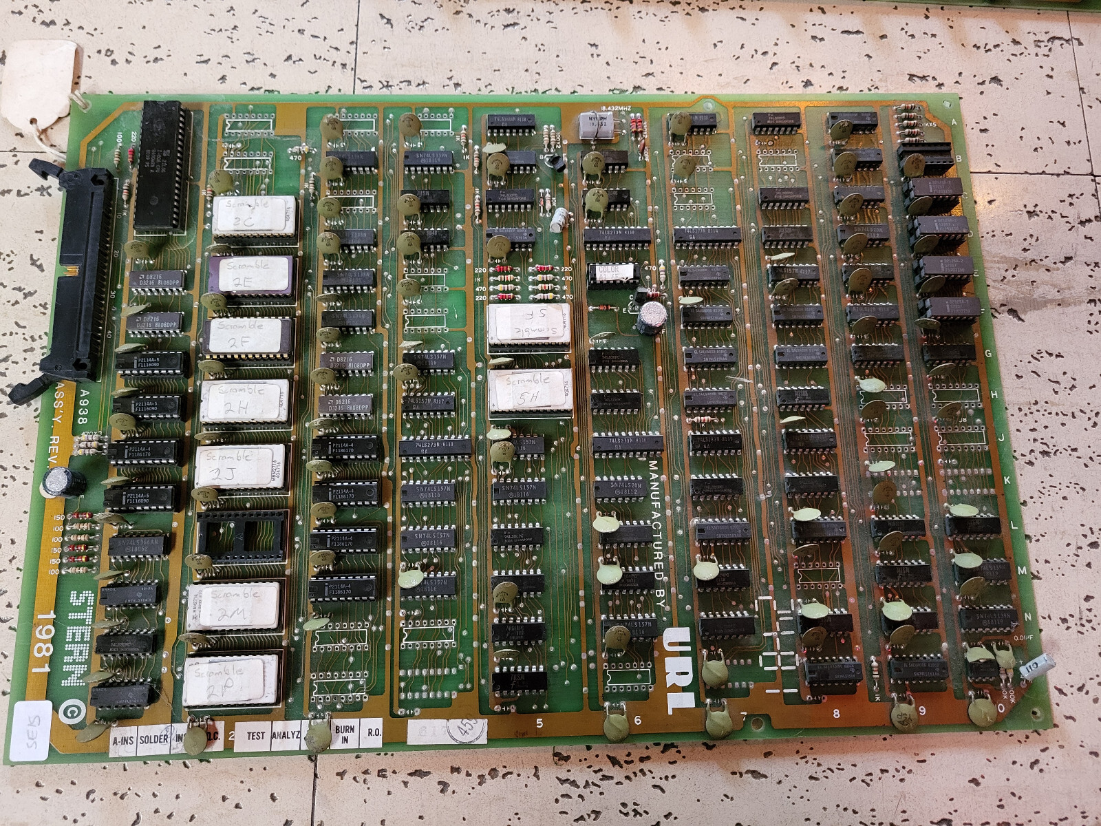 Konami / Stern Scramble PCB's Pick your choice all AS-IS for Parts ...