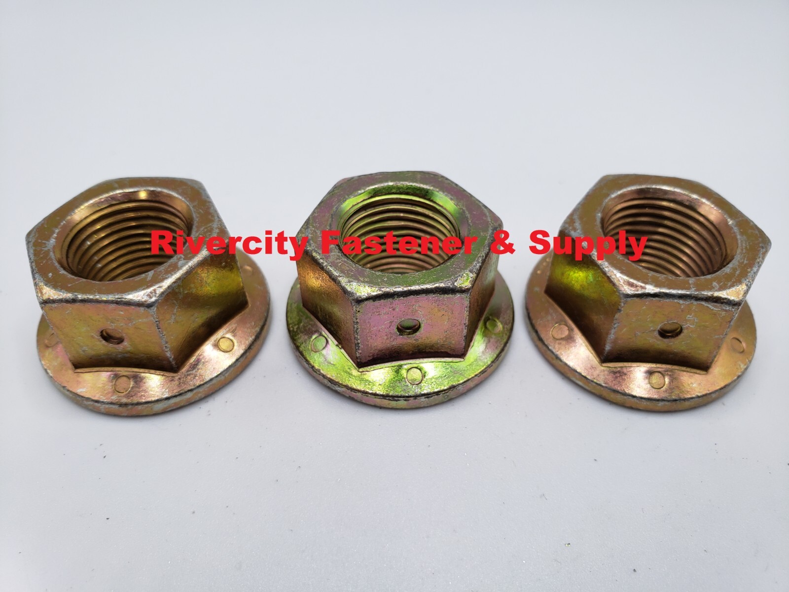 5/8-18 Grade 8 All Metal Flange Lock Nut 5/8x18 Two way reversible Nuts ...