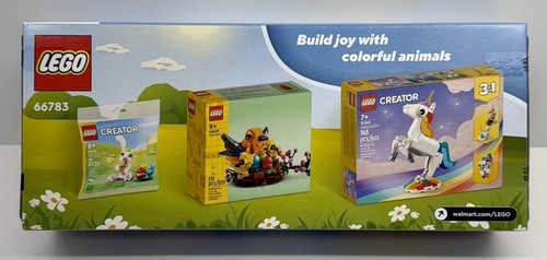 LEGO Colorful Animals Play Pack 66783 3-in-1 Birds, Bunny, Unicorn NEW ...