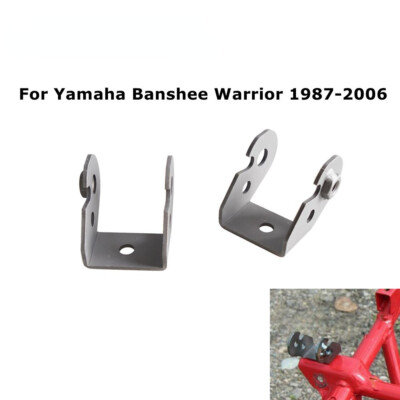 2 PCS Headlight Mounting Bracfkets Mounts for 1987-2006 Yamaha Banshee ...