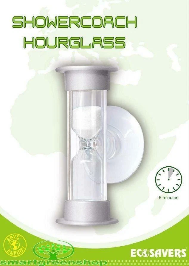 Save Water Hourglass